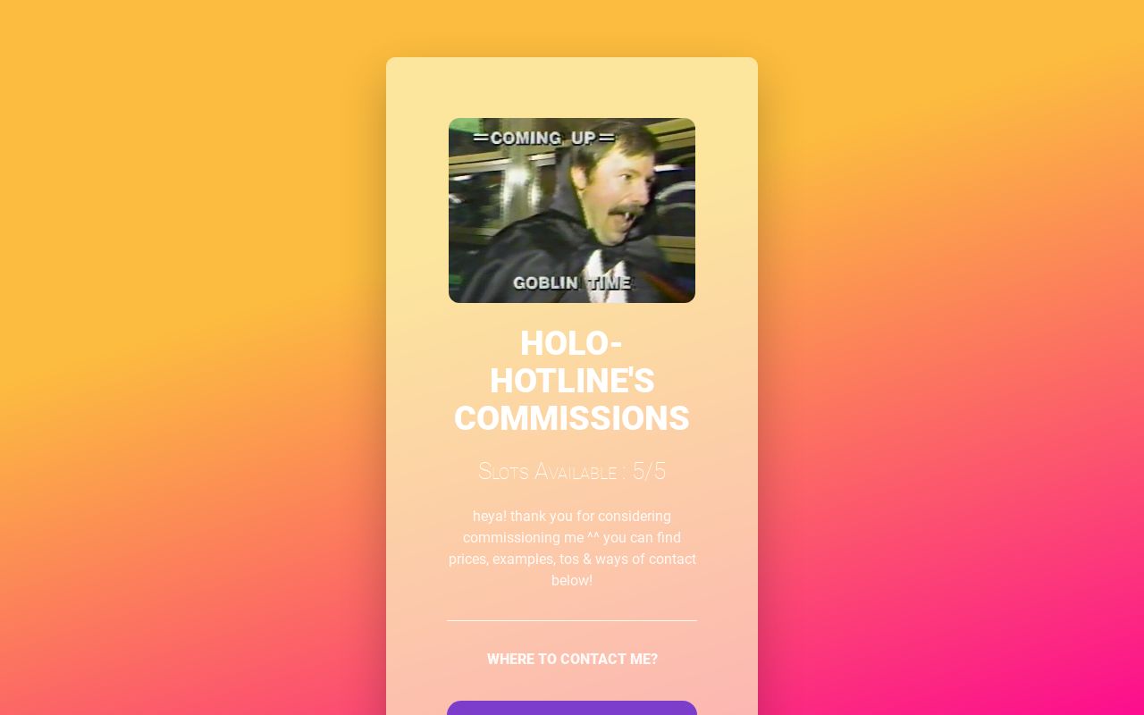 holo-hotline's commissions!!